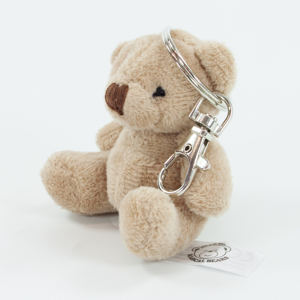 8cm Tubby Keyring Bear - billbo.co.uk/